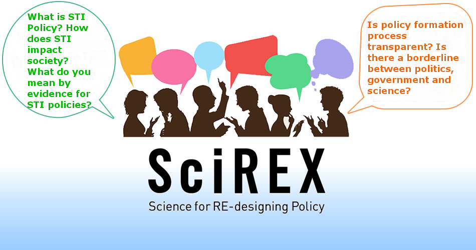 SciREX : Science for RE-designing Science, Technology and Innovation Policy